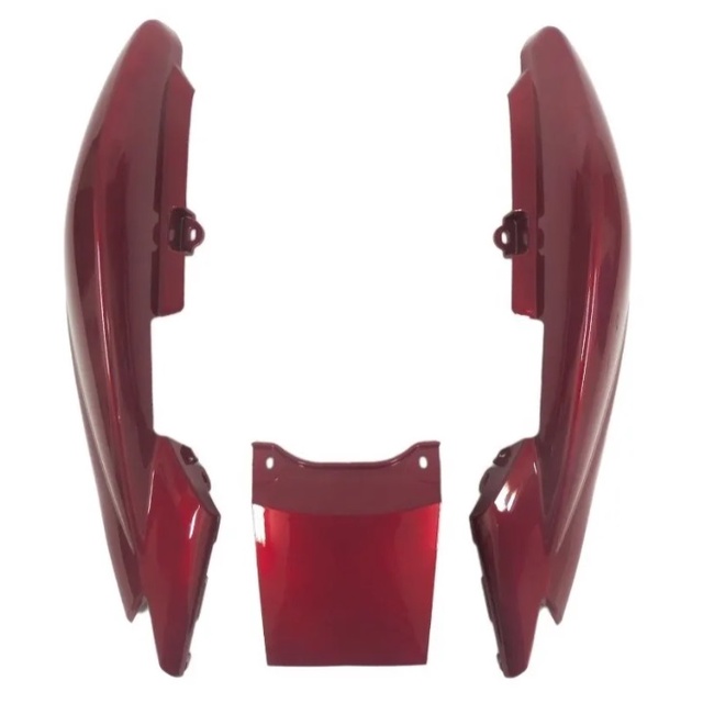 Rabeta Completa Traseira Ybr 125 Factor 2009 A 2012 vermelha | Shopee Brasil