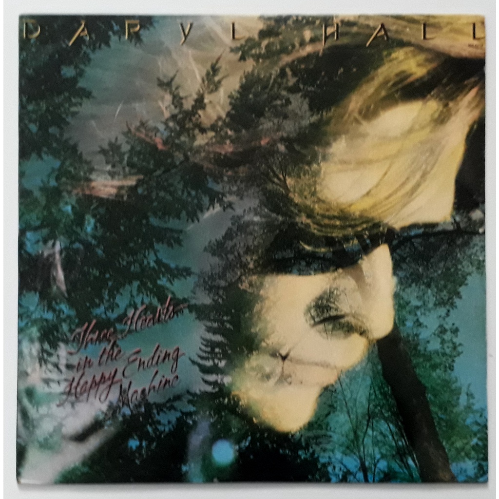 LP DARYL HALL/THREE HEARTS IN THE HAPPY ENDING MACHINE/1986/BOM ESTADO ...