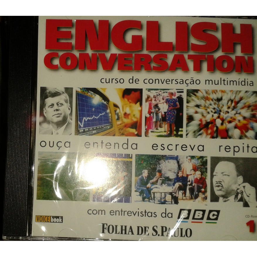 CD ORIGINAL ENGLISH CONVERSATION 1 (lacrado) | Shopee Brasil