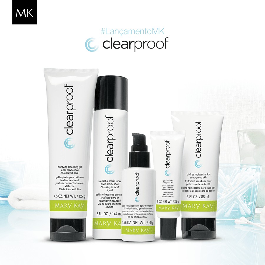 Linha Antiacne Clear Proof | Shopee Brasil