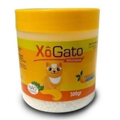 Xô Gato Educador 300g - Repelente Espanta Quimiagri | Shopee Brasil