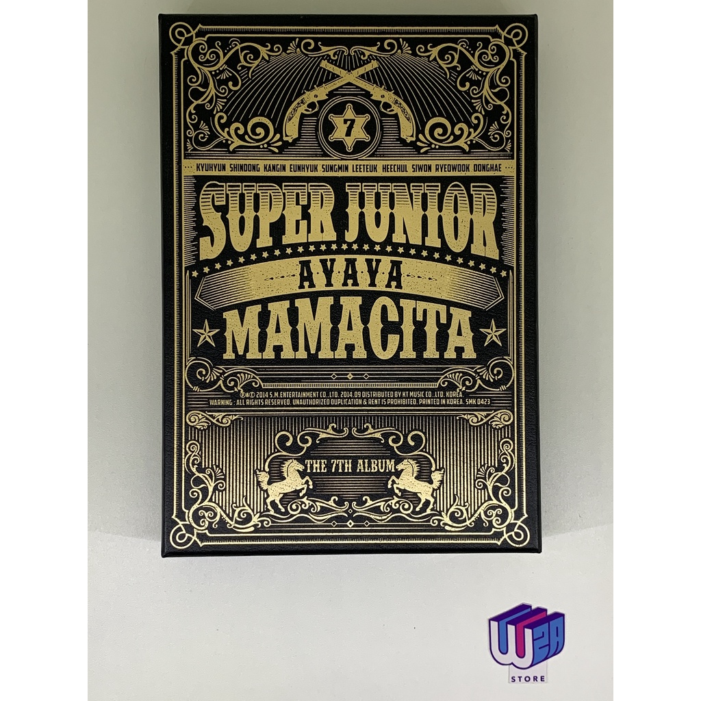 super junior mamacita version a usado kpop | Shopee Brasil