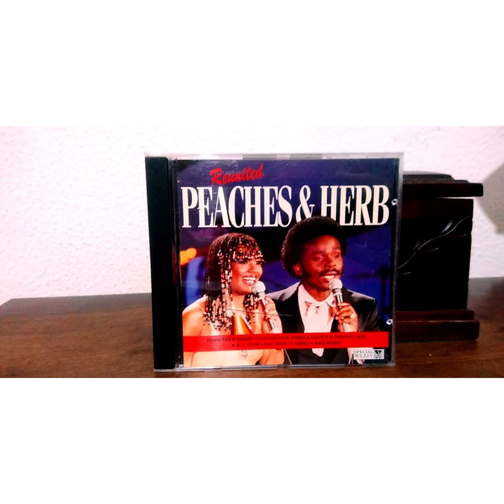CD PEACHES & HERB - REUNITED (MADE IN USA) | Shopee Brasil
