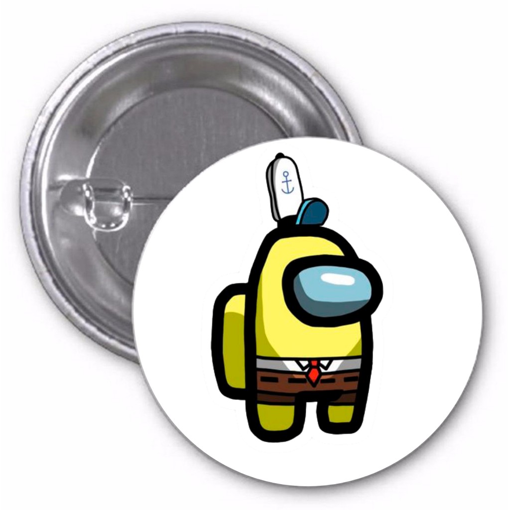 Botton Among Us bottons boton botons buton butons button buttons broche ...