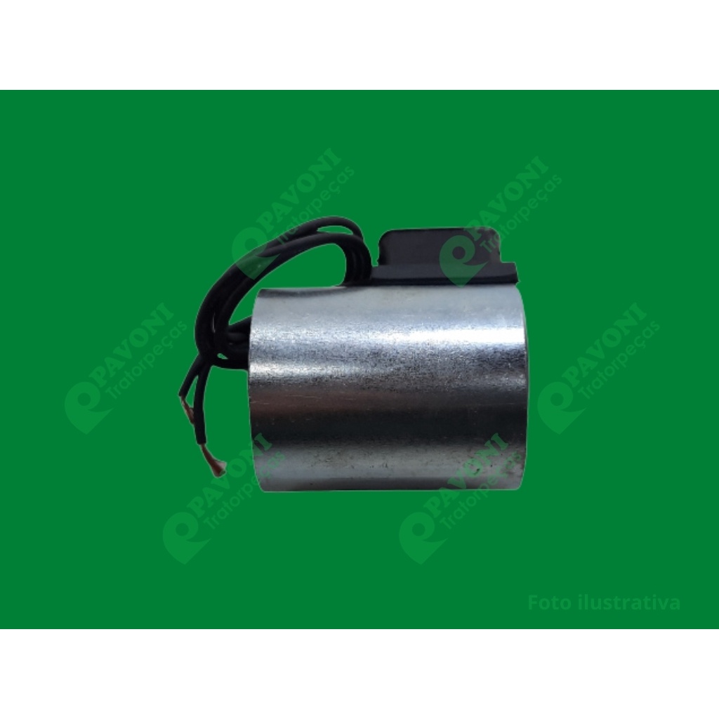 Bobina solenoide 19mm 12V para retroescavadeira Case 580L - 190443A1 ...