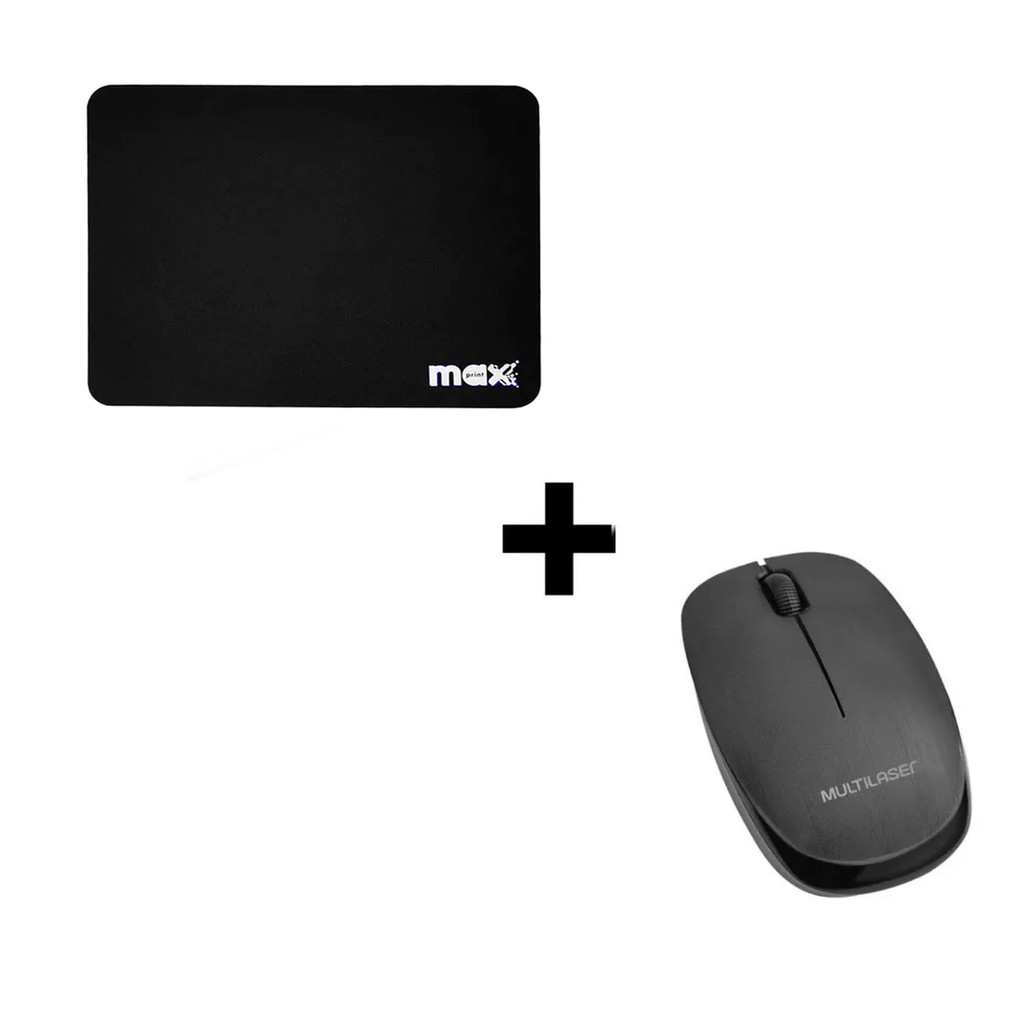 Kit Multilaser Mouse Sem Fio Com Mouse Pad Original Lacrado | Shopee Brasil