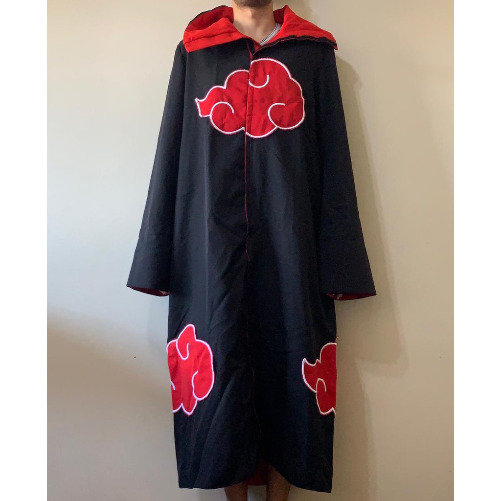 Roupa Manto Akatsuki Naruto Anime | Shopee Brasil