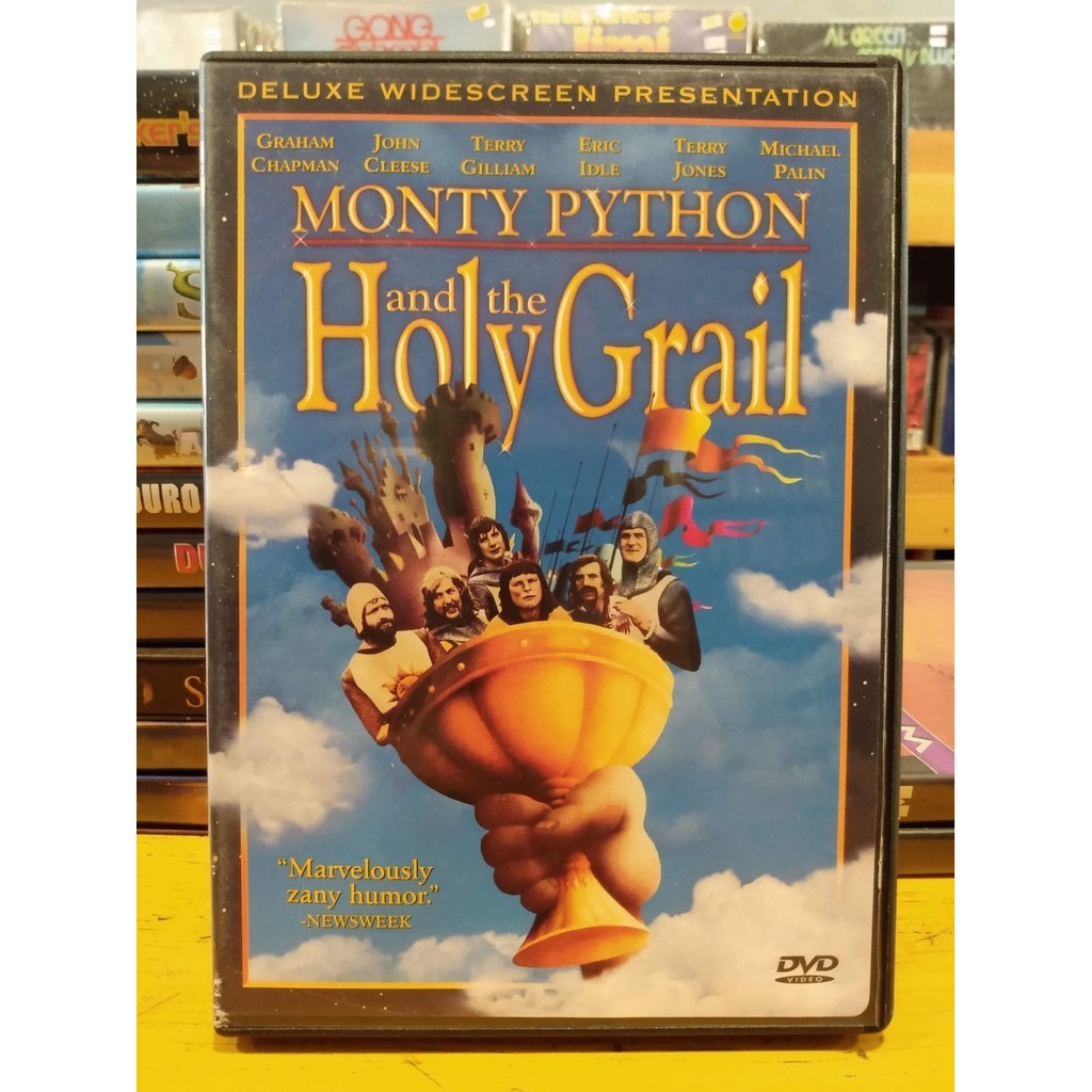 Monty Python And The Holy Grail Dvd Terry Gilliam | Shopee Brasil