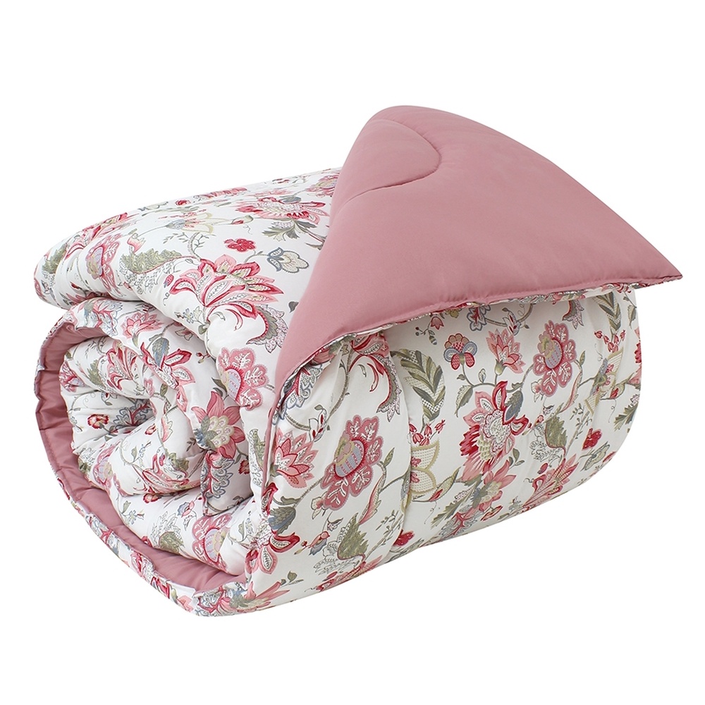 Edredom Zelo Super Soft Casal 170 Fios - Lótus | Shopee Brasil