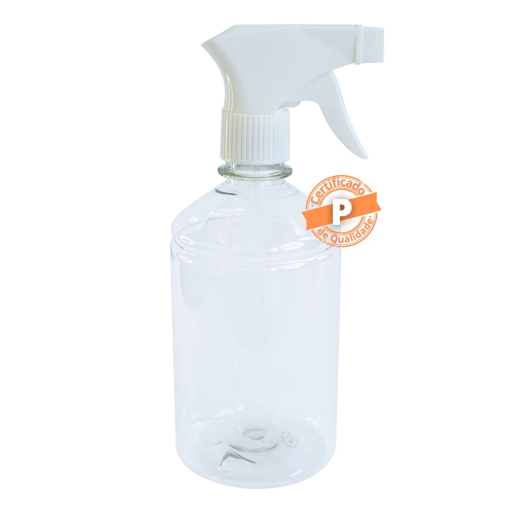 Frasco Pet Borrifador C/ Válvula Gatilho 500ml (10 Unidades) | Shopee Brasil