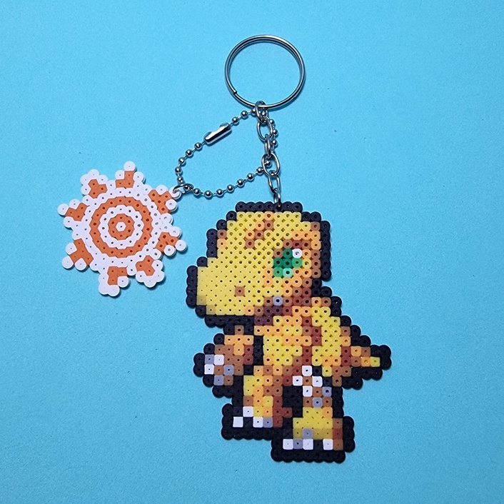 Chaveiro/ Ímã/ Pin/ Bottom Agumon - Digimon - Pixel Art/ Pixel Arte ...