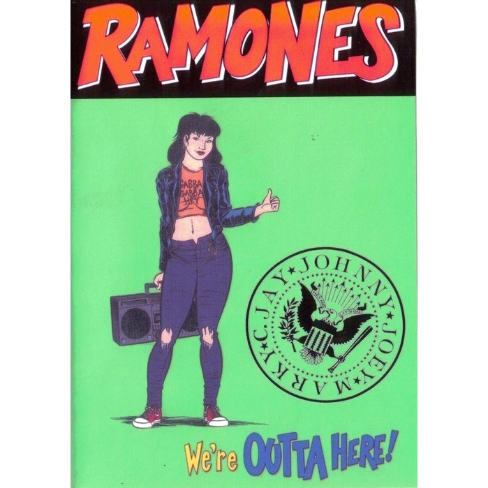 Dvd Ramones We're Outta Here - The Last Show 96 - Melhora o Preço
