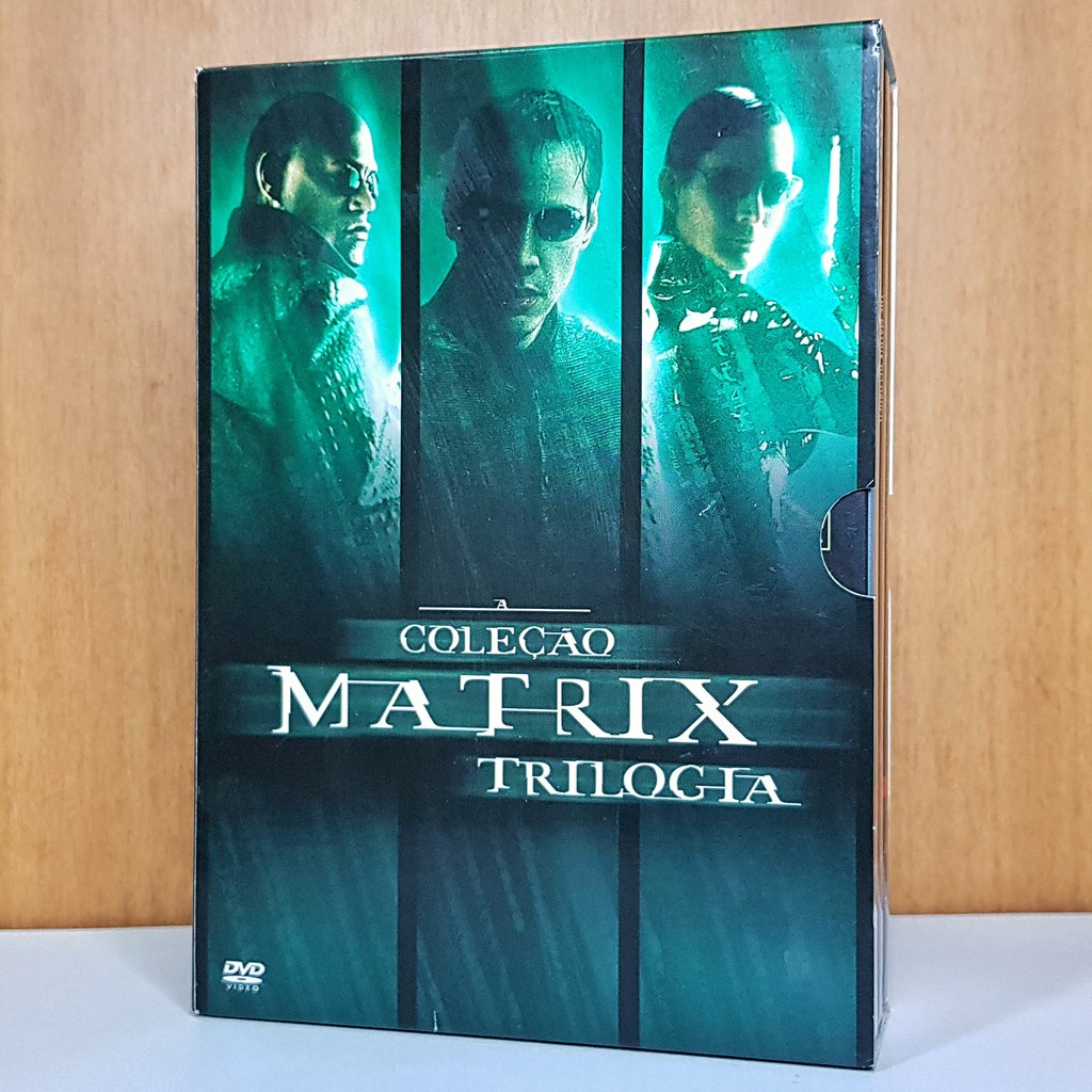 BOX DE DVD - TRILOGIA MATRIX | Shopee Brasil