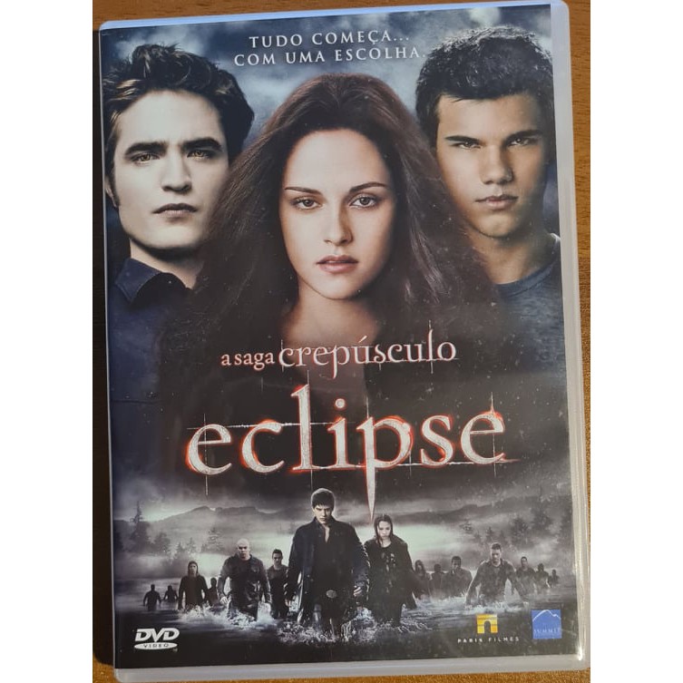 Dvd original do filme Eclipse a saga crepúsculo | Shopee Brasil