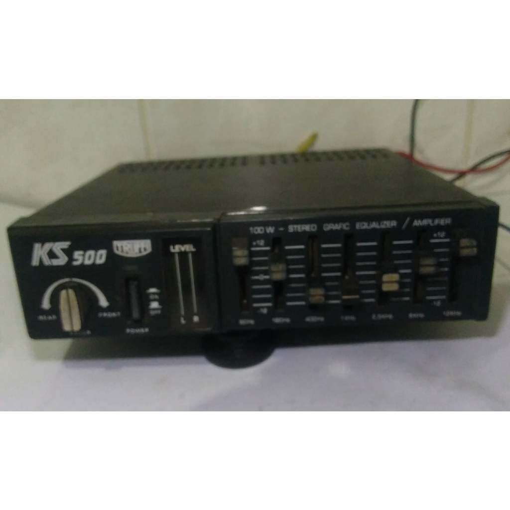 Equalizador Automotivo KS 500 Truffi Funcionando | Shopee Brasil