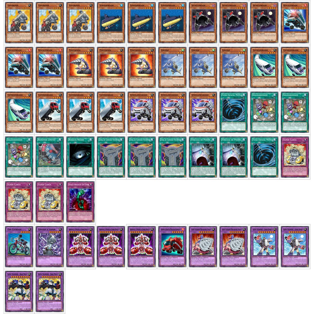 Cartas Yugioh - Deck Syrus Truesdale Roide Tcg Ou Anime | Shopee Brasil