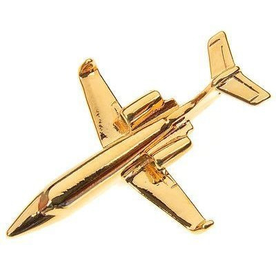 Pin Dourado - Learjet - Pd (12a) | Shopee Brasil