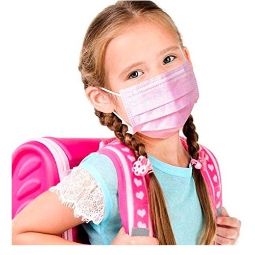 Combo 100 Máscaras Infantil Tripla Camada Premium Criança Kids ...