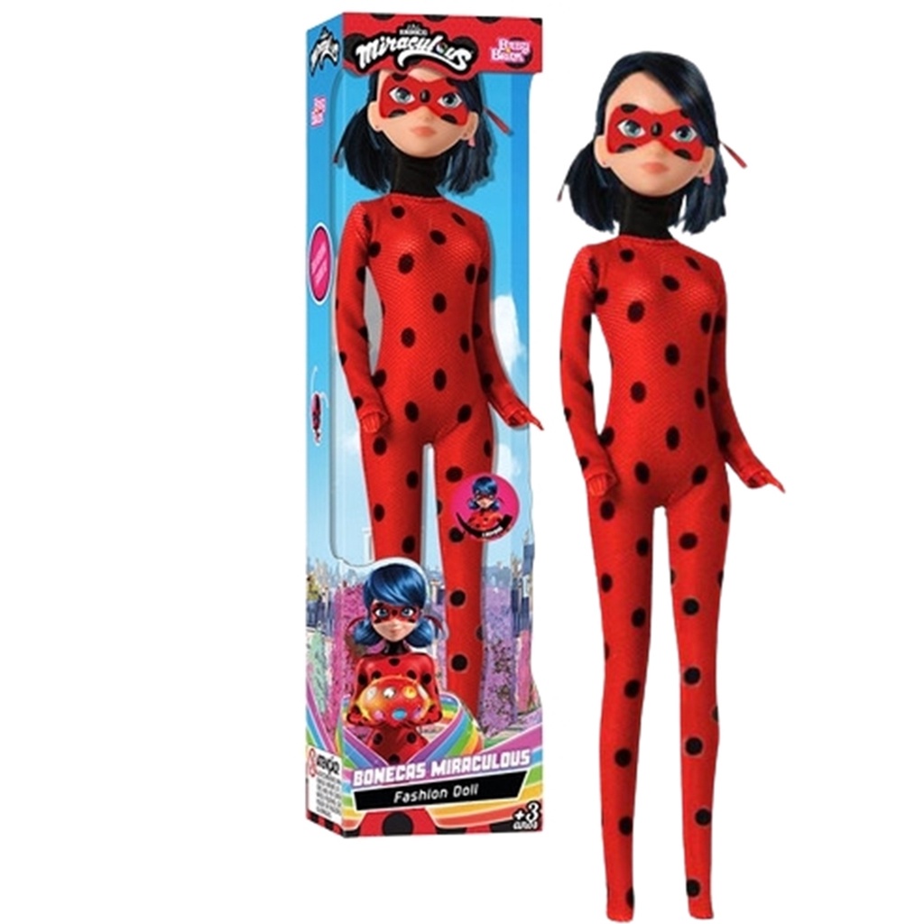 Boneca Miraculous Ladybug Fashion Doll | Shopee Brasil