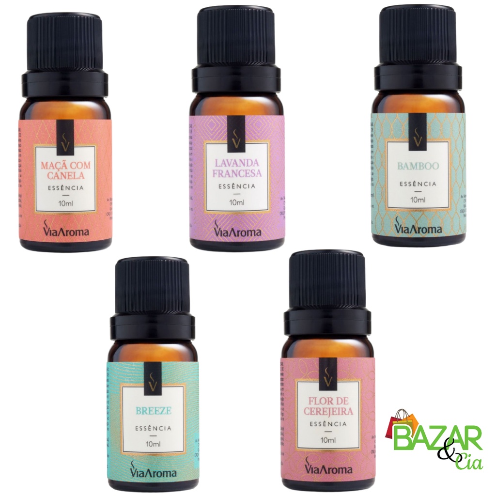 Kit Top 5 Essências Aromatizantes Mais Vendidas Via Aroma - Bamboo ... Kit Top 5 Essências Aromatizantes Mais Vendidas Via Aroma - Bamboo ...
