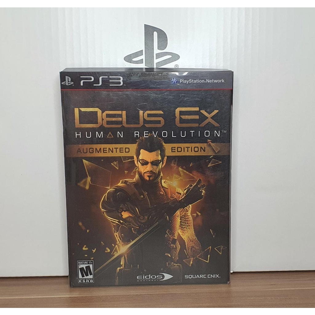 Deus Ex Human Revolution Augmented Edition Ps3 Edição de Colecionador ...