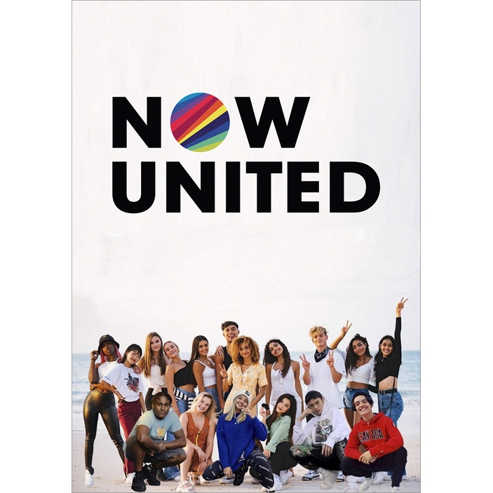 Poster Cartaz Adesivo Decorativo Now United 42,5x60cm | Shopee Brasil