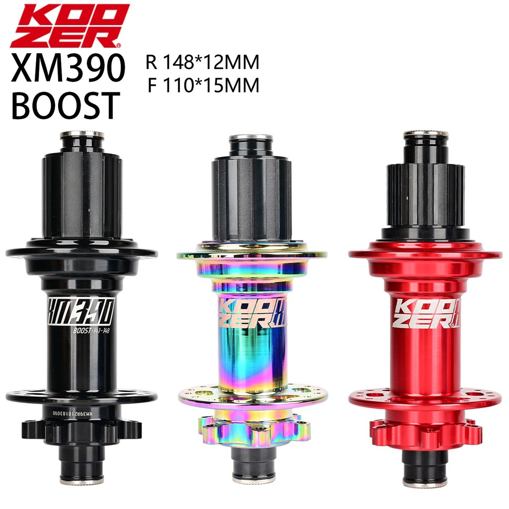 KOOZER XM390 Impulso MTB Mountain Bike Disc BOOST Hubs Dianteiro 15x110 ...