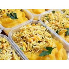 24un Pote Marmita Descartável 750ml Fitness Fit Freezer Microondas dieta Totalplast | Shopee Brasil