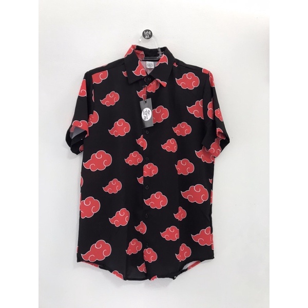 camisa de botão Akatsuki | Shopee Brasil