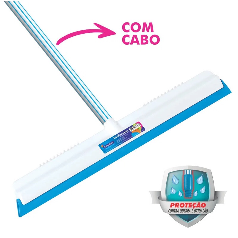 Rodo Plastico 60Cm Santa Maria | Shopee Brasil