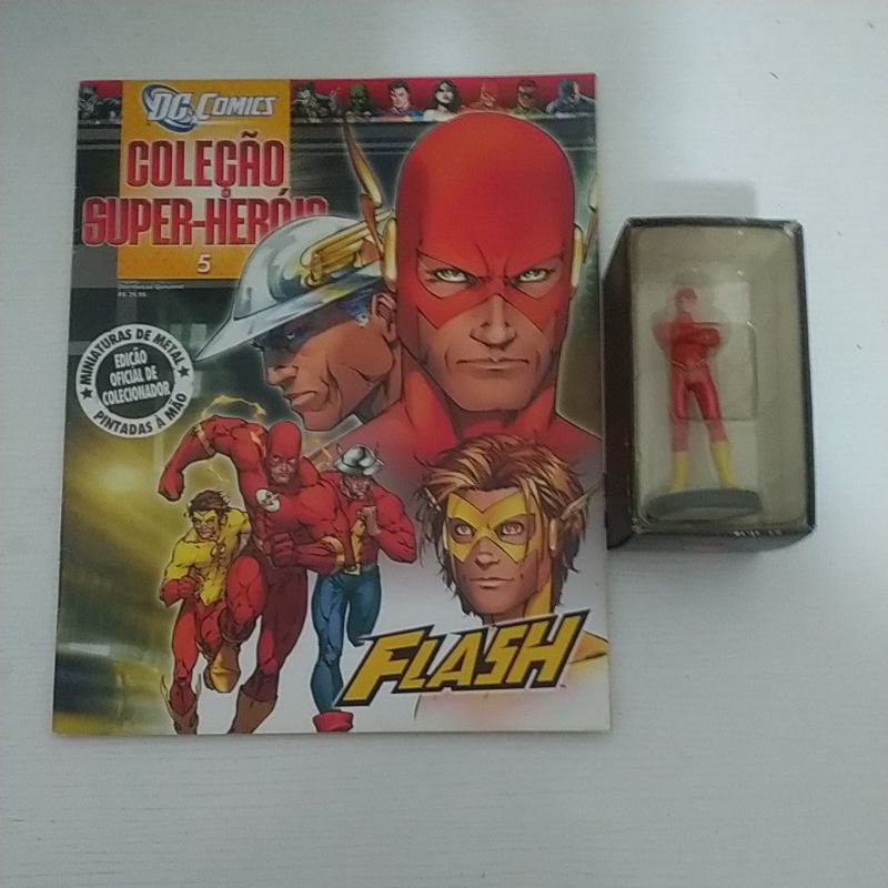 miniatura eaglemoss flash edição 5 DC | Shopee Brasil