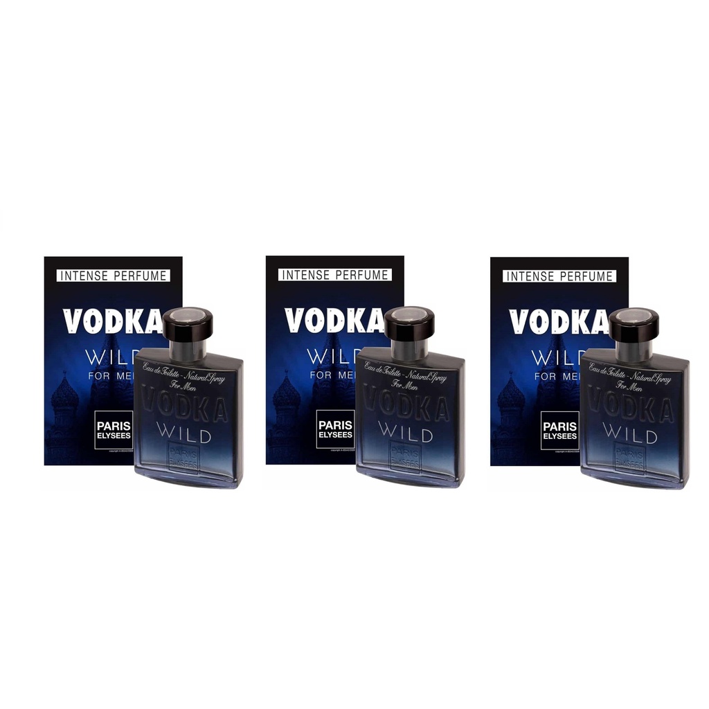 KIT COM 3 VODKA WILD 100 ML | Shopee Brasil