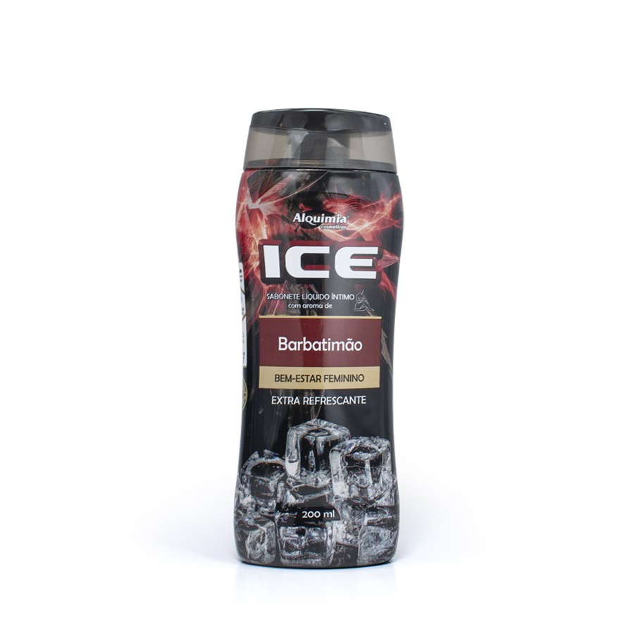 Sabonete Líquido Íntimo ICE 200 ml com Aroma de Barbatimão | Shopee Brasil