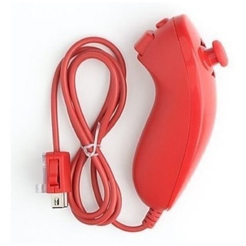 Controle Nunchuck Nintendo Wii Vermelho Red Pronta Entrega | Shopee Brasil