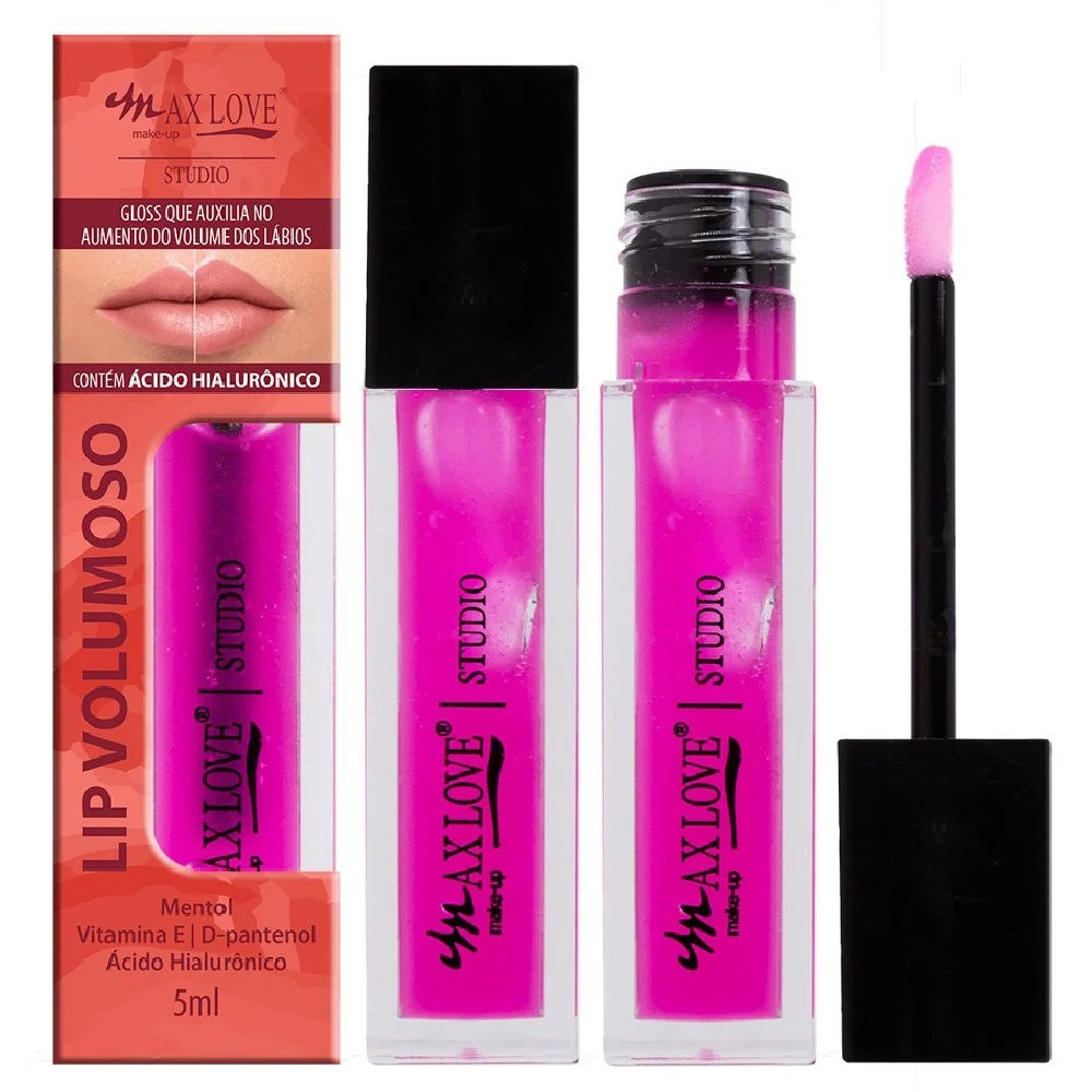 Max Love - Lip Gloss Hidratante Volumoso | Shopee Brasil