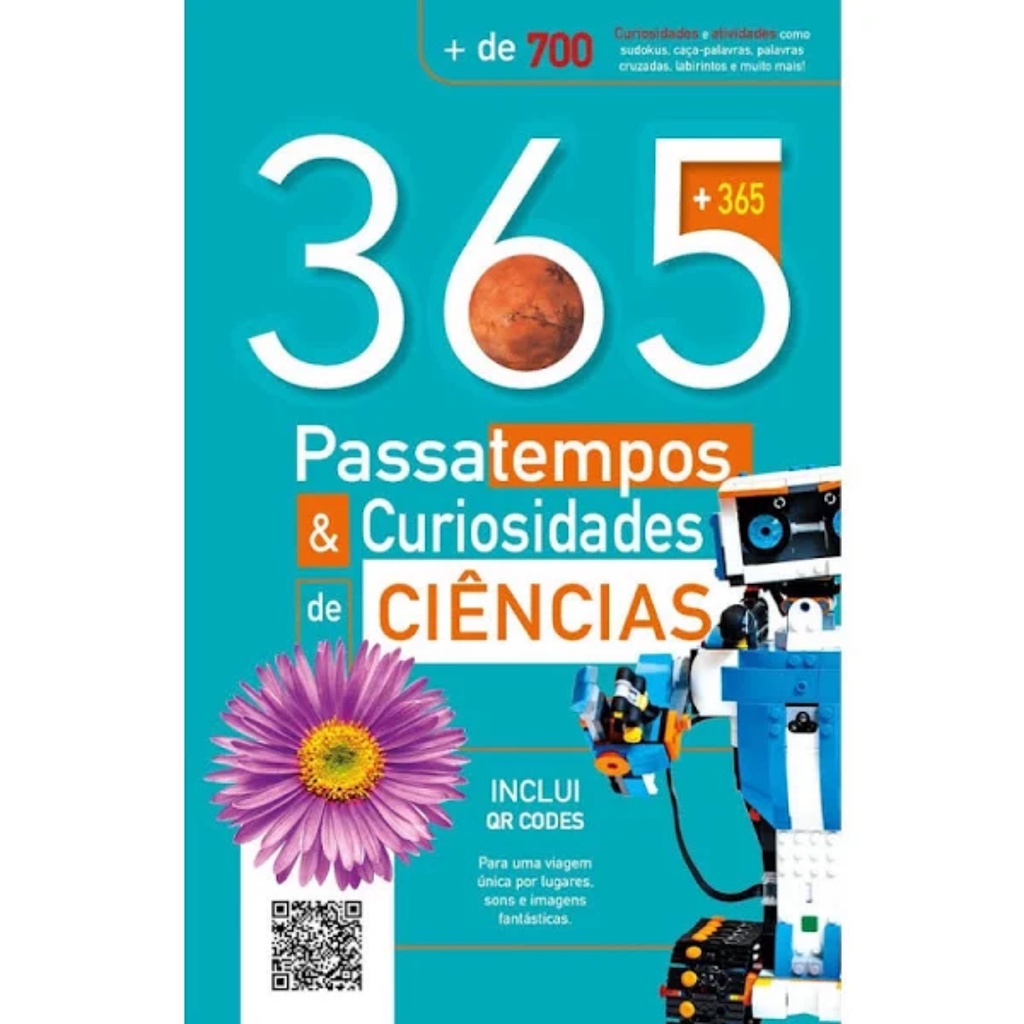 365 Passatempos e Curiosidades de Ciências | Com QR Codes | Shopee Brasil