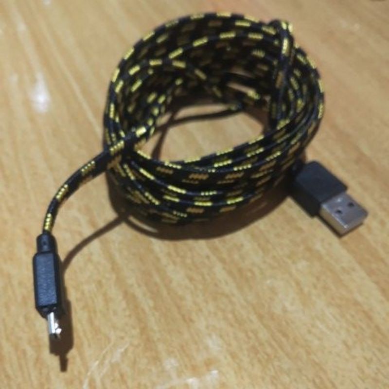 Cabo USB - MICRO USB/V8 - 3 Metros DE FIO! | Shopee Brasil