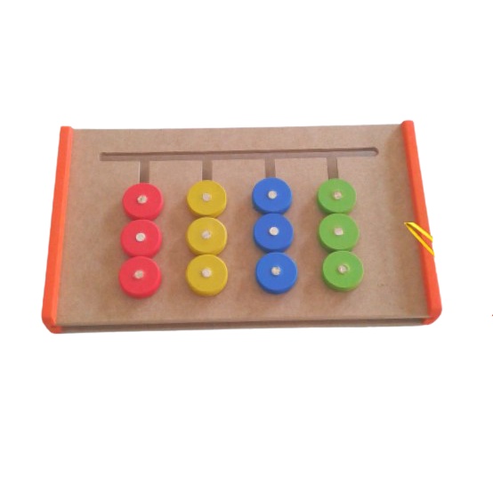 Jogo Sequência De Cores Brinquedo Educativo Pedagógico | Shopee Brasil