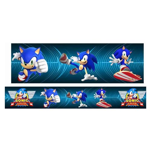 Faixa Border Decorativa Infantil Super Sonic Personalizado | Shopee Brasil