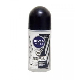 Desodorante Roll On Nivea Men Invisible Black & White Fresh 50ml | Shopee Brasil