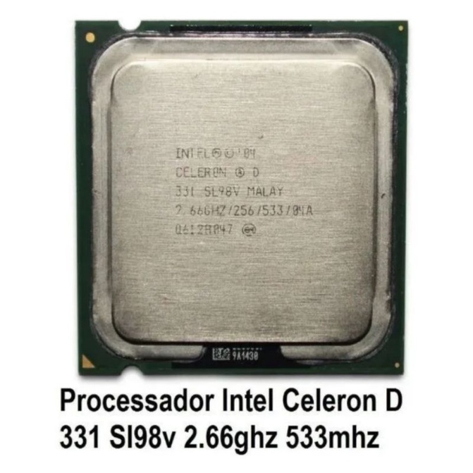 Processadores 775 CPU Intel Pentium Dual Core Celeron Socket LGA 775 ...