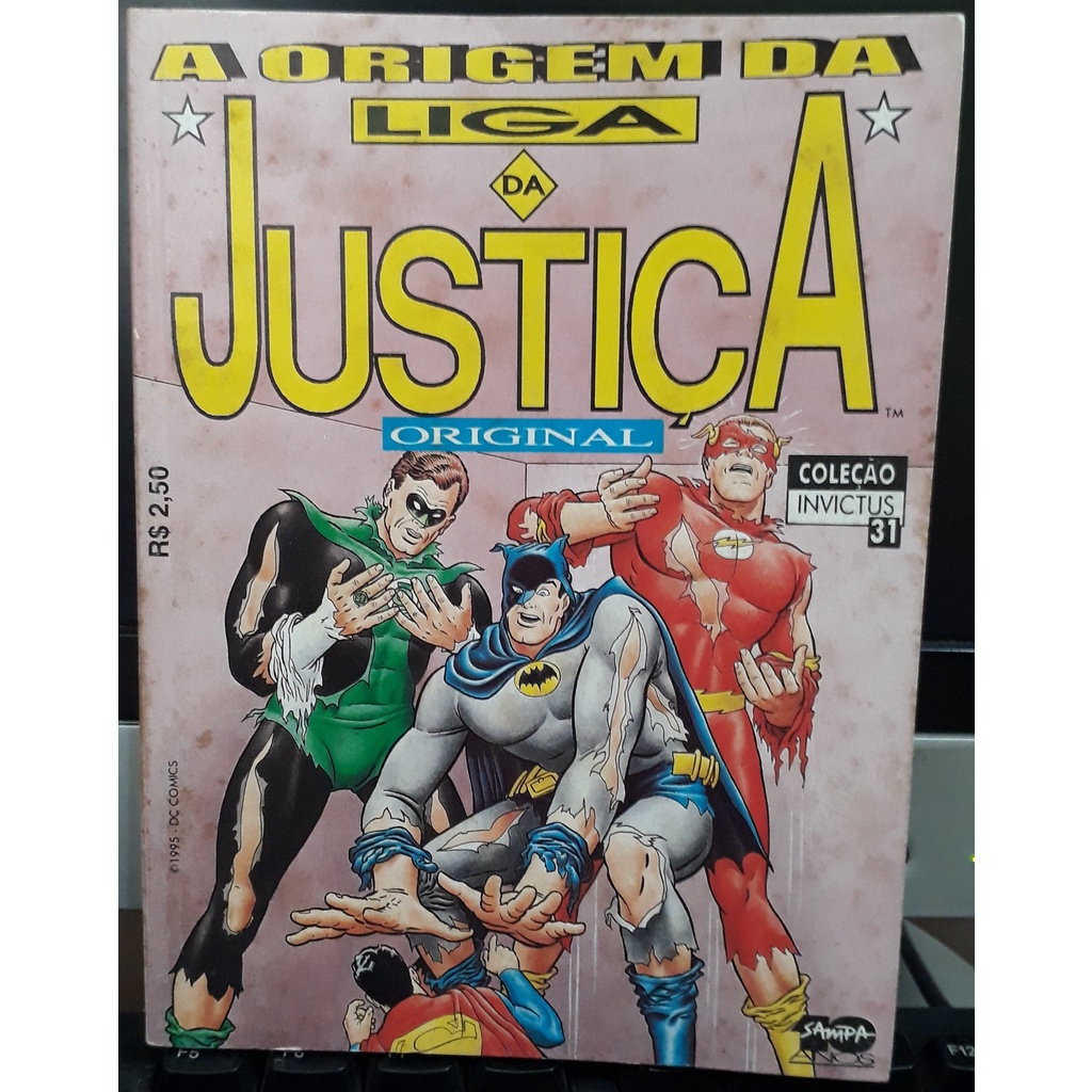 Coleção Invictus 31: A Origem da Liga da Justiça Original (Nova Sampa ...