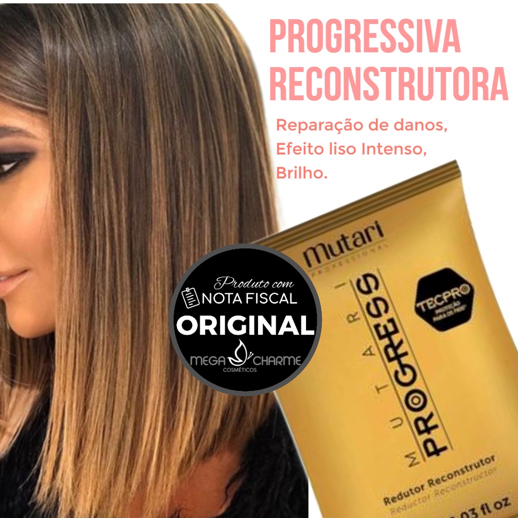 Progressiva Mutari Sem Formol Sachê 60gr - Super Liso | Shopee Brasil