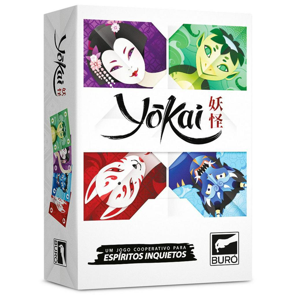 Yokai Jogo De Cartas Buró Board Game Português | Shopee Brasil