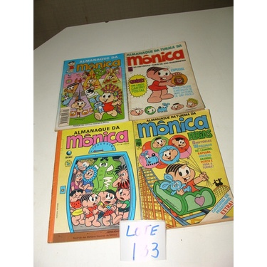 Revistinha Em Quadrinho Lote 133 Monica Indio Almanaque | Shopee Brasil