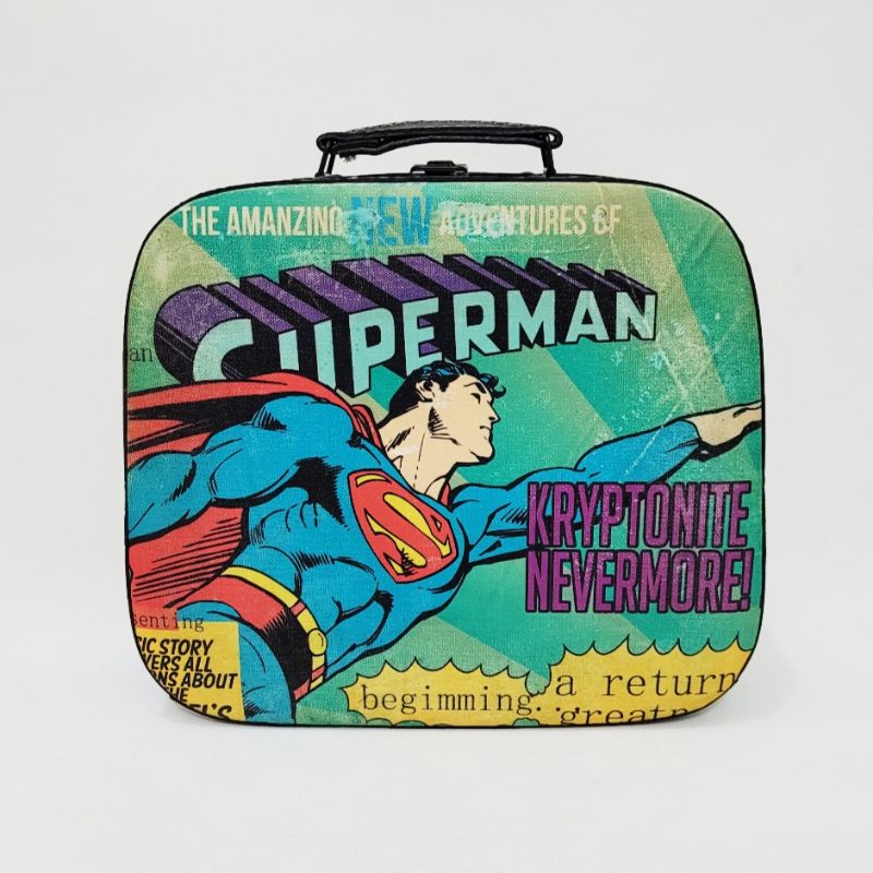 mala de madeira Superman original Dc Comics | Shopee Brasil