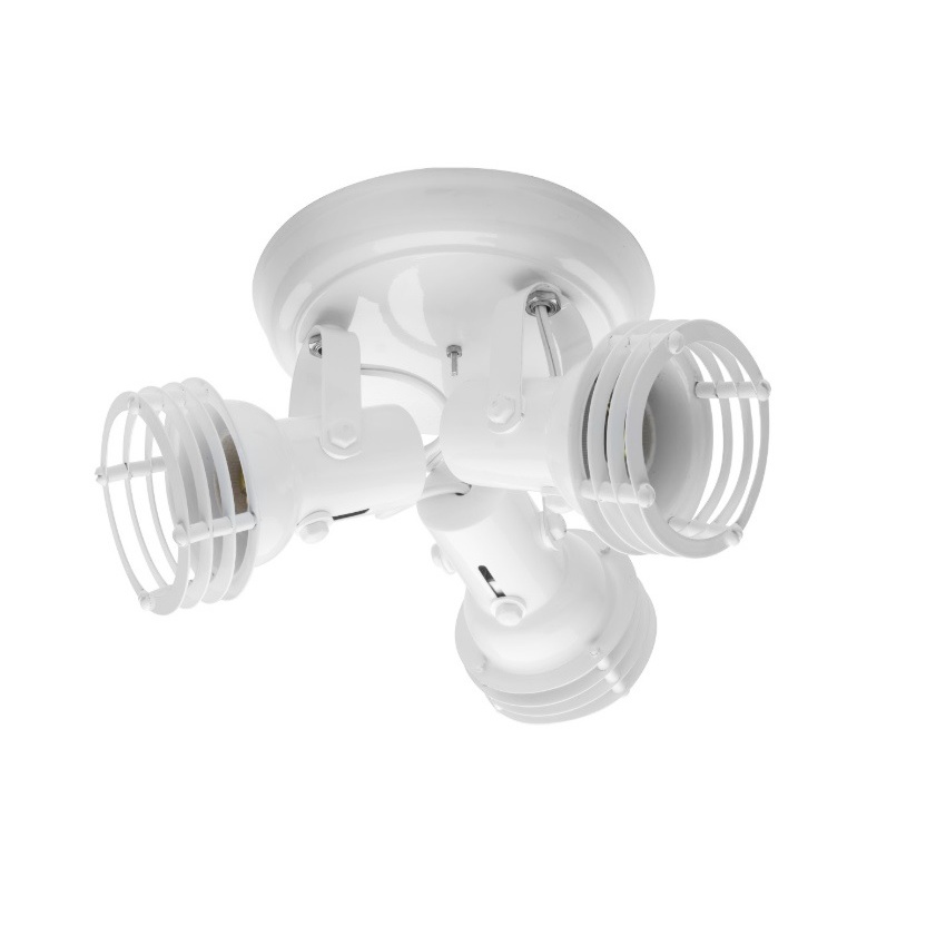 Spot Triplo Sobrepor Teto Parede Par20 Bulbo Led S5503 Spotled | Shopee ...