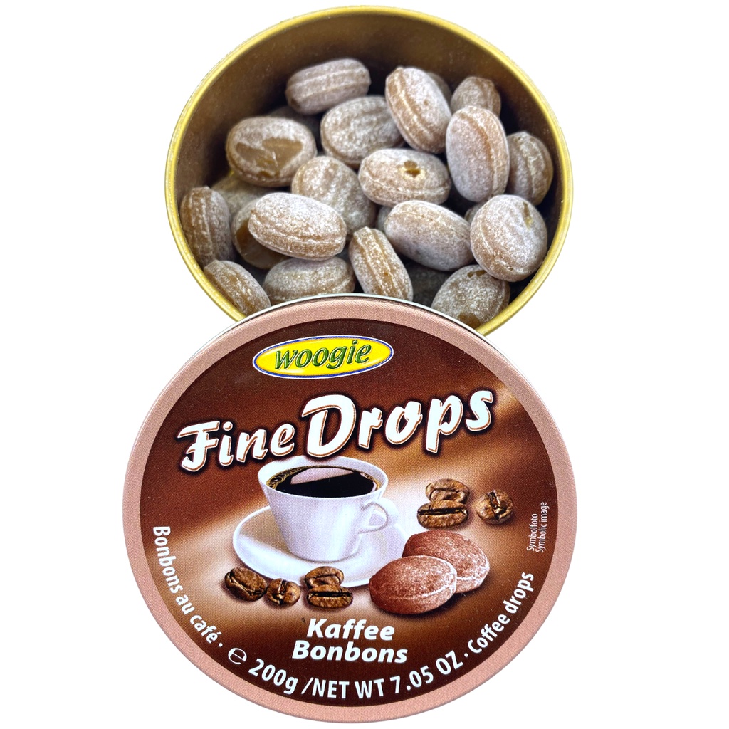 Balas Fine Drops Woogie Coffee - Balas sabor Café - Importada - 200g ...