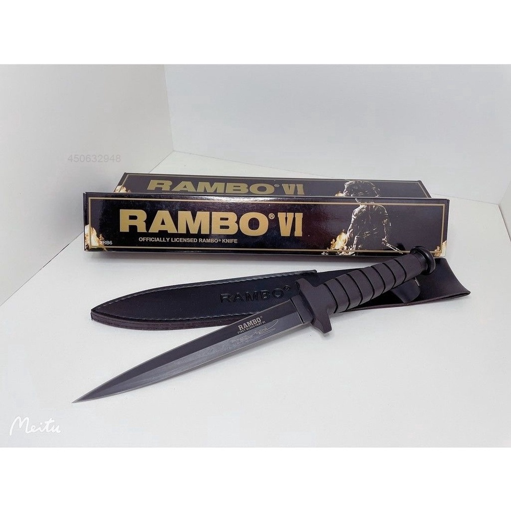 Faca Do Rambo Original Assinada Para Colecionador | Shopee Brasil