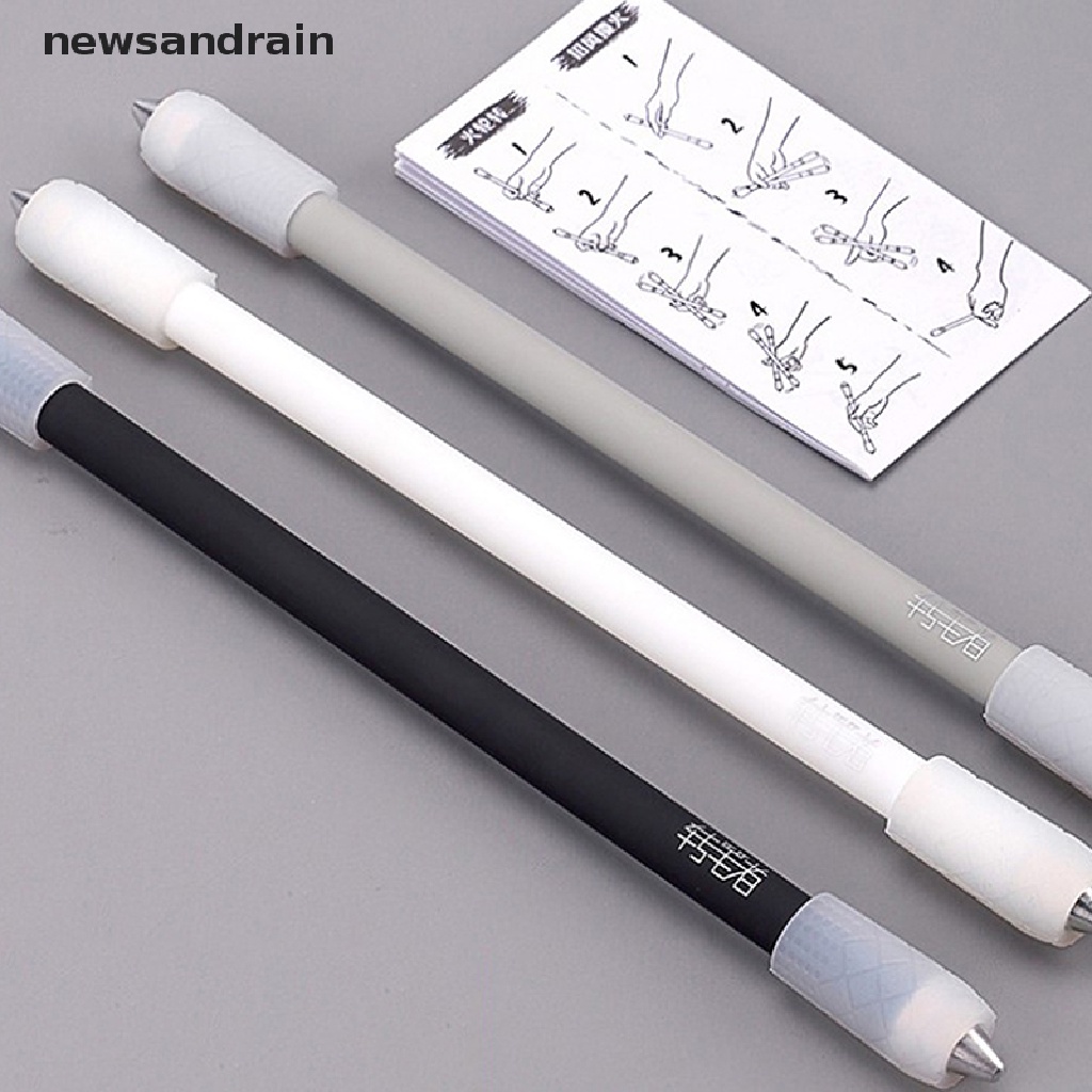 newsandrain Novelty Spinning Pen Rotating Gaming Ballpoint Pen For Kids Students Nice | Shopee ...